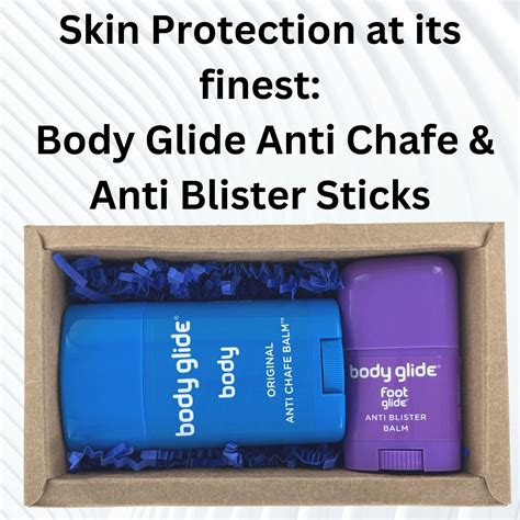 Body Glide Body Anti Chafing Stick And Foot Glide Anti Blister Stick T