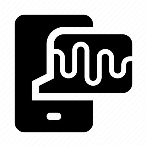 Ai Voice Command Smartphone Recognition Mobile Audio Icon