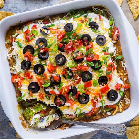 Seven Layer Dip Recipe