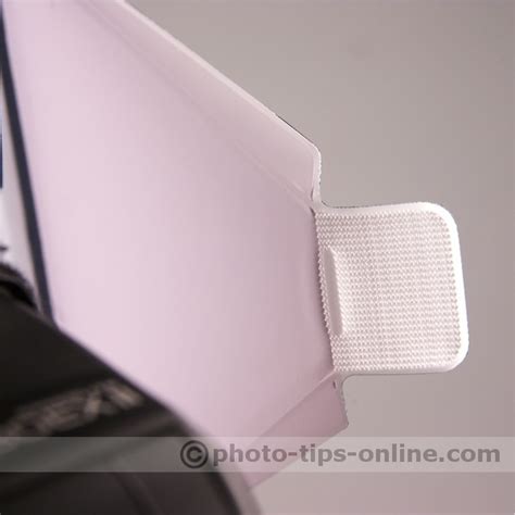 LumiQuest Softbox III Flash Diffuser Attachment Tab PHOTO TIPS ONLINE Com