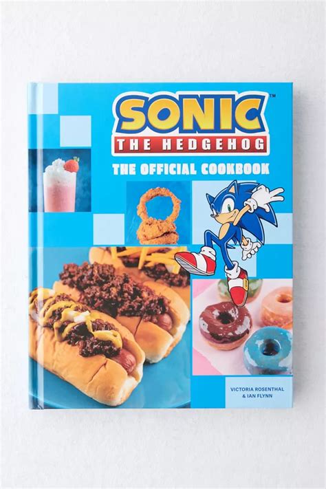 Sonic The Hedgehog The Official Cookbook By Victoria Rosenthal And Ian Flynn Urban Outfitters