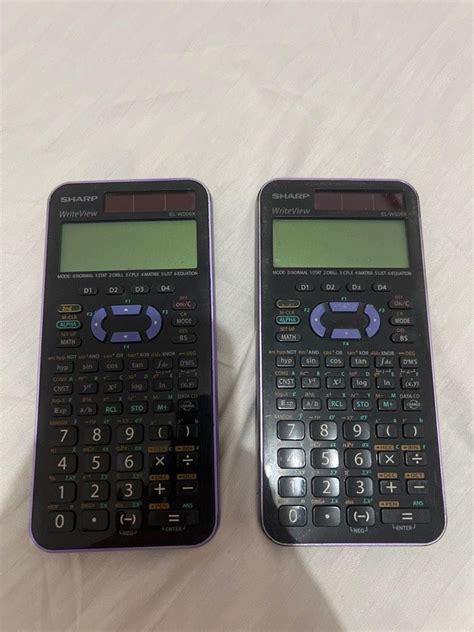 Scientific Calculator Sharp Writeview El W506x Mobile Phones And Gadgets Other Gadgets On Carousell