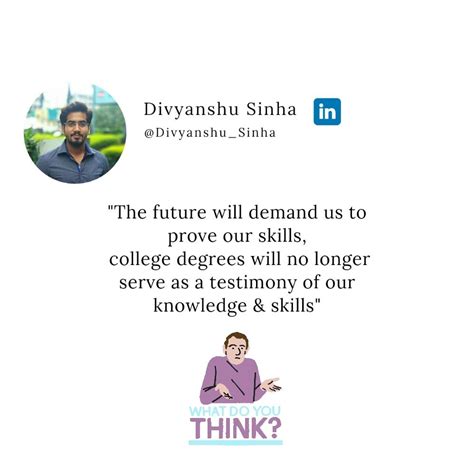 divyanshu sinha on linkedin opinion futureforward