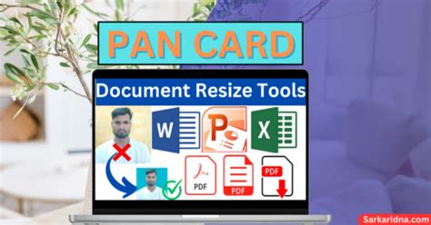 pan card document resize tools sarkari dna