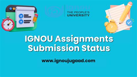 IGNOU Assignment Submission Status IGNOU JUGAAD