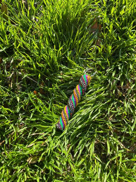 Ready To Ship 6 String Woven Keychain Rexlace Keychain Plastic Lace Keychain Scoubidou Scoubi