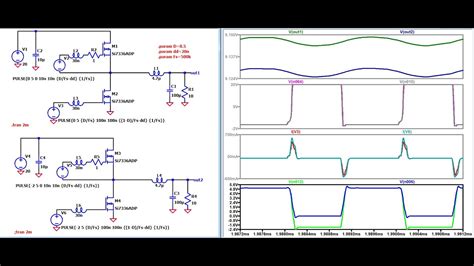 Ltspice Driving Mosfet With Negative Low Voltage Youtube