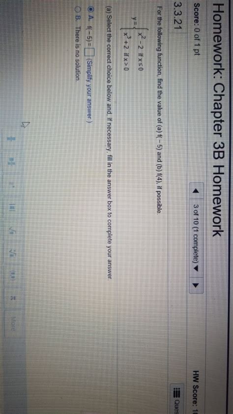 Solved Homework Chapter 3b Homework Score 0 Of 1 Pt 3 3 21