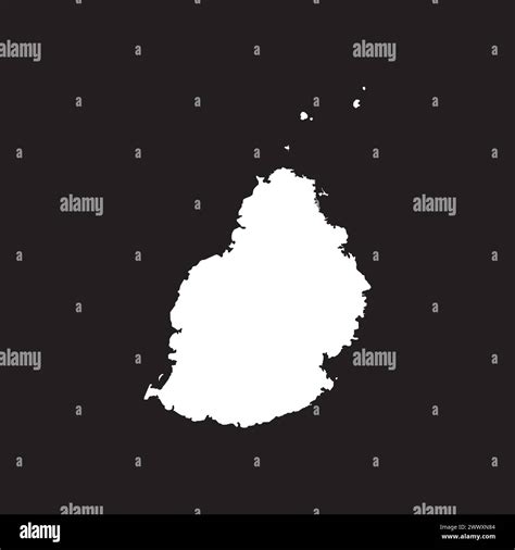 Mauritius Map Icon Vector Symbol Design Stock Vector Image And Art Alamy