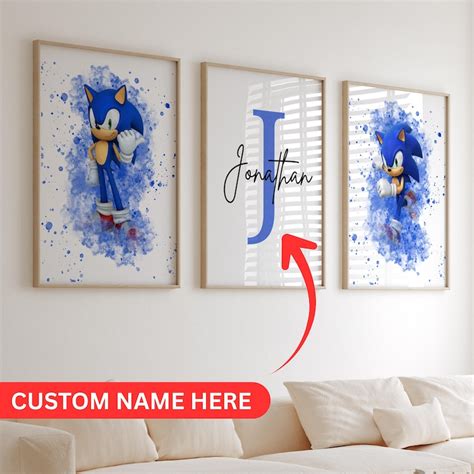 Sonic 4 Poster Etsy