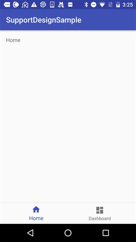 support design libraryのbottomnavigationviewを読んだ androg