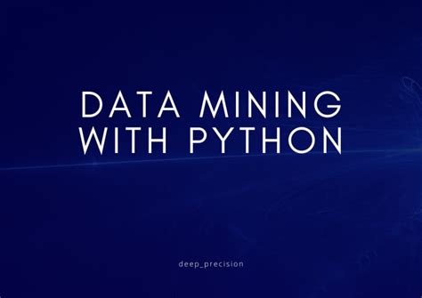 do web scraping and data mining from any source in 1 day by deep