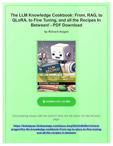 PDF The LLM Knowledge Cookbook From RAG To QLoRA To Fine Tuning