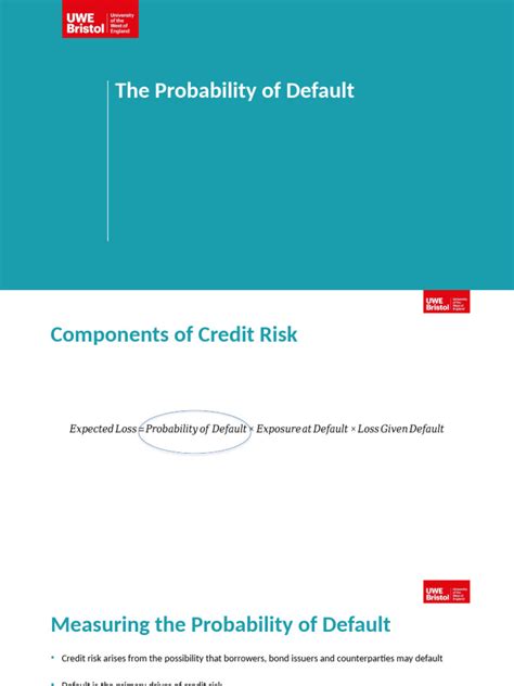 1 Measuring Default Risk Pdf Credit Rating Bond Credit Rating