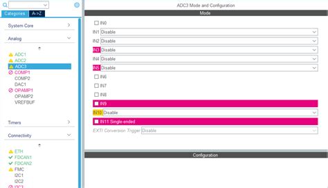 Solved Stm32cubemx V6110 Migration Issue Adc3 Temper Stmicroelectronics Community