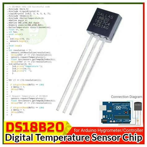 dallas ds18b20 18b20 to 92 ic chip thermometer temperature sensor for