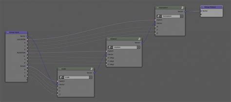 mapping node for geometry nodes
