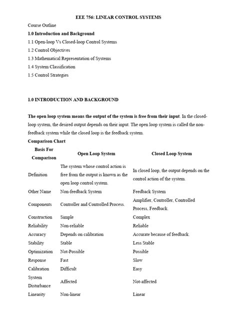 Eee 757 Linear Control Systems Pdf Torque Force