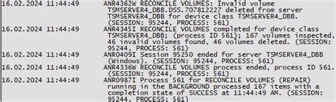 Db Backup Is Full How To Continue Backing Up Clean Up Expired Virtual Volumes With Reconcile