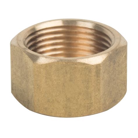 Shop Brasscraft 5 8 In Compression Cap Fitting At