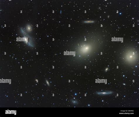 The Virgo Cluster A Cluster Of Galaxies In The Constellation Virgo