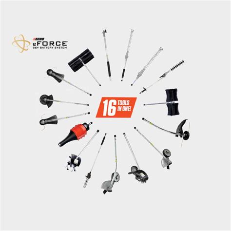 Echo EFORCE Battery Powered Pro Attachment System DPAS 2600SB Par West Turf