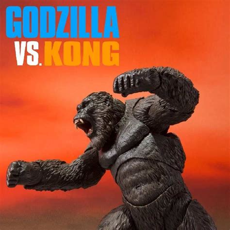 Godzilla Vs King Kong 2021 S H Monsterarts King Kong Action Figure From