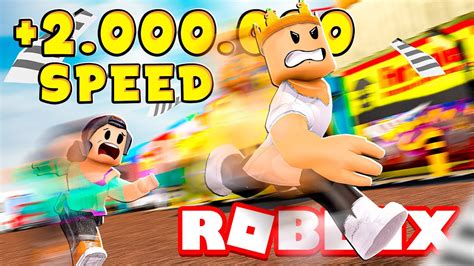 RUNNING FASTER Than ANYONE Roblox Speed Simulator YouTube