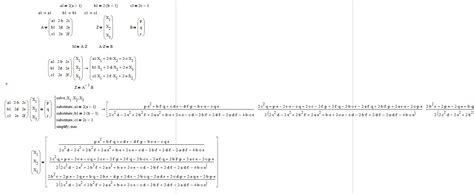 Solved How To Solve A Linear System Symbolically Ptc Community