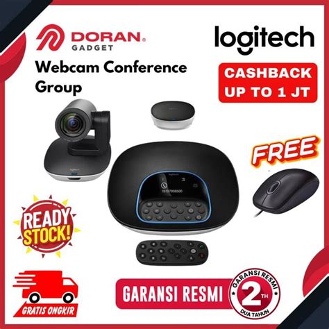 Jual Logitech Webcam Group Conferencing System Garansi Resmi Shopee Indonesia
