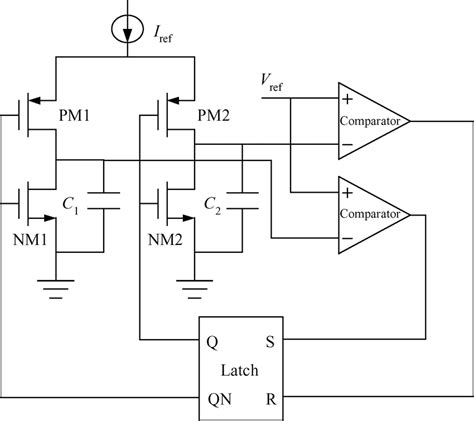 Schematic Of The Relaxation Oscillator Download Scientific Diagram