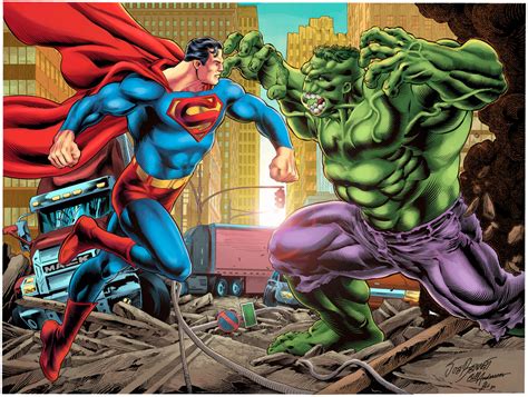 Superman Vs Hulk By Apalomaro On Deviantart