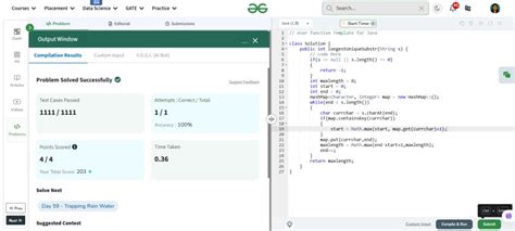 Java Solution For Longest Distinct Substring Problem Kajal Thakur