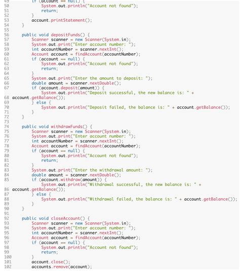 solved my bank program wont compile and it has a few errors