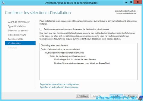Créer Un Cluster De Basculement De Serveurs De Fichiers Sous Windows