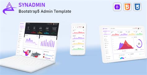 Synadmin Bootstrap Admin Template By Codervent ThemeForest