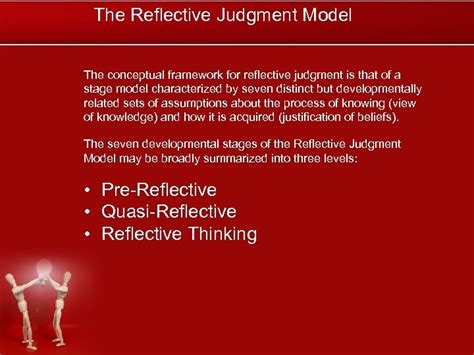 The Age Of Reasoning Prompting Reflective Judgment In