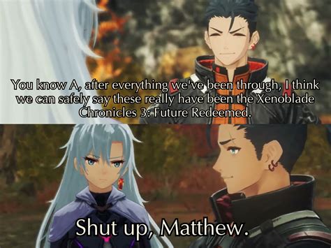 Xenoblade Chronicles Meme Series Future Redeemed Edition R Xenoblade Chronicles
