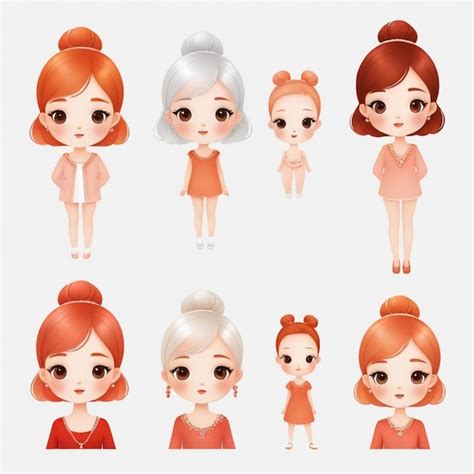 Premium Vector A Collection Of Different Models Of Different Models