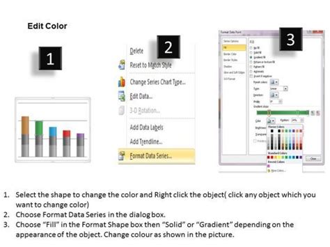 quantitative data analysis driven economic with column chart powerpoint