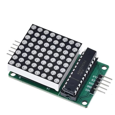 8x8 88 Max7219 Dot Led Matrix Module Mcu Led Display Control Module