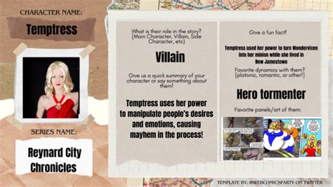 Temptress Reynard City Chronicles