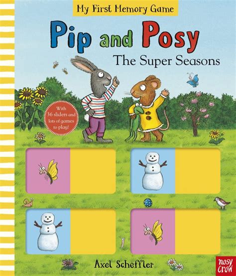 Pip And Posy The Super Seasons Memory Game Book Nosy Crow