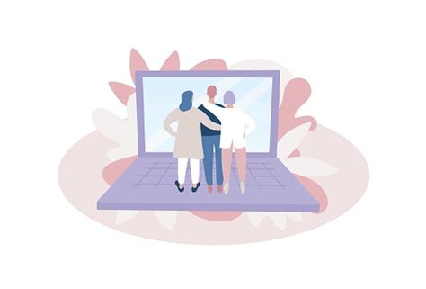 온라인 회의 컨퍼런스 커뮤니티 원격 프로젝트 관리 격리 작업 이미지 일러스트레이션에 대한 스톡 벡터 아트 및 기타 이미지 일러스트레이션 3차원 형태 구매 Istock