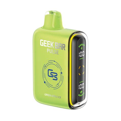 Green Apple Ice Geek Bar Pulse Disposable Vape Vapeloft