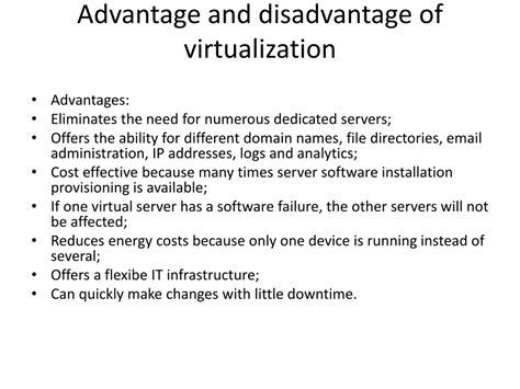 Ppt Characteristics Of Virtualized Environment Virtualization