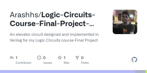 Github Arashhs Logic Circuits Course Final Project Verilog An