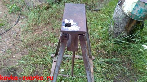 Наковальня из рельса как сделать своими руками
