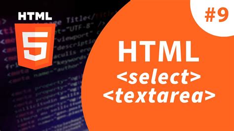 Урок 9 Все о Select и Textarea в Html Vladimirshaitan Youtube