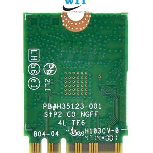 Intel Dual Band Wireless Ac Ac Ngw Ngff Wifi Bluetooth Card For Hp Wit
